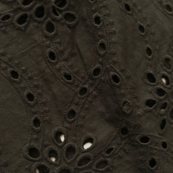 Zara | Pants & Jumpsuits | Zara Trousers With Cutwork Embroidery Eyelet ...